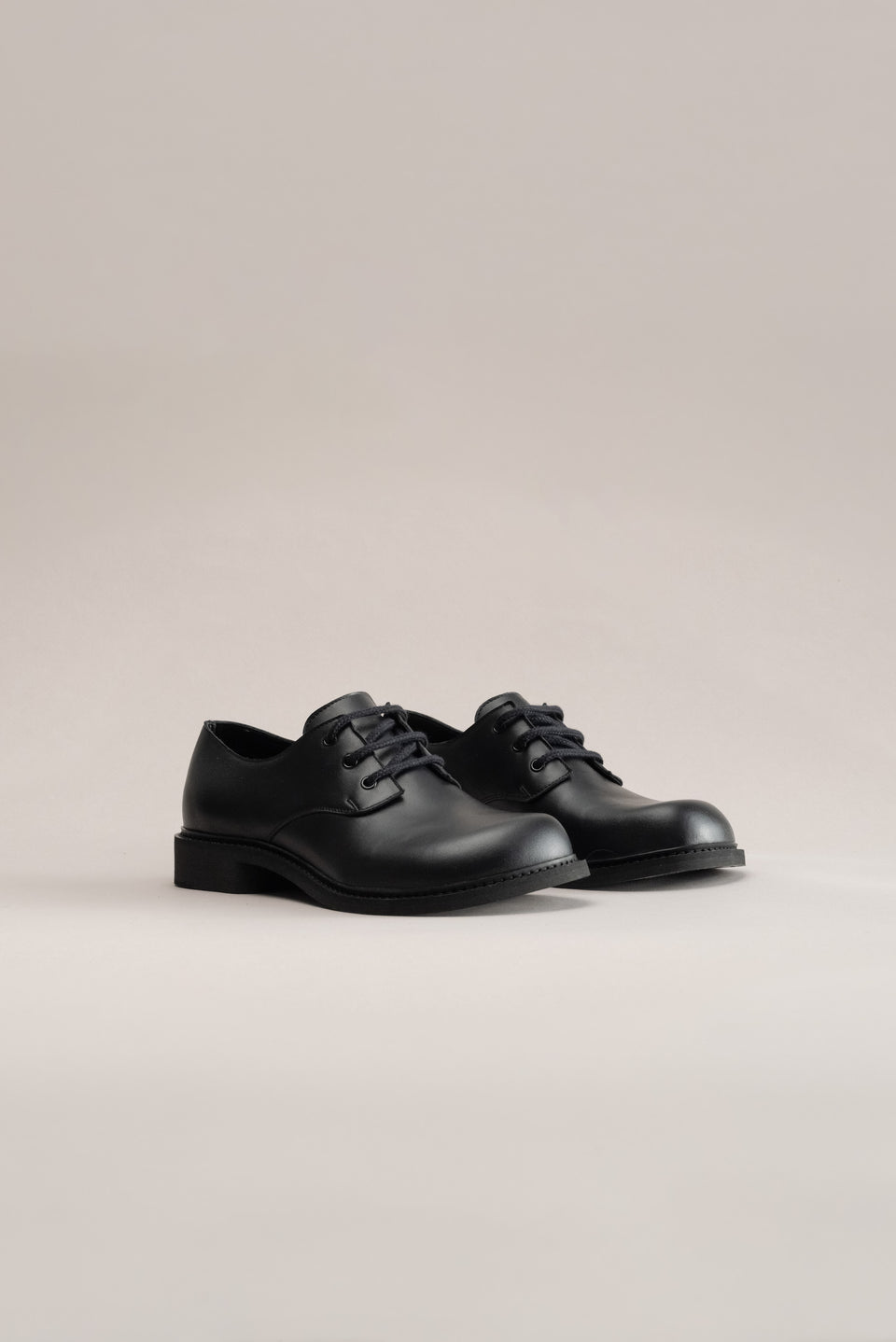 073 - DERBY (Leather, Black) – PHILEO